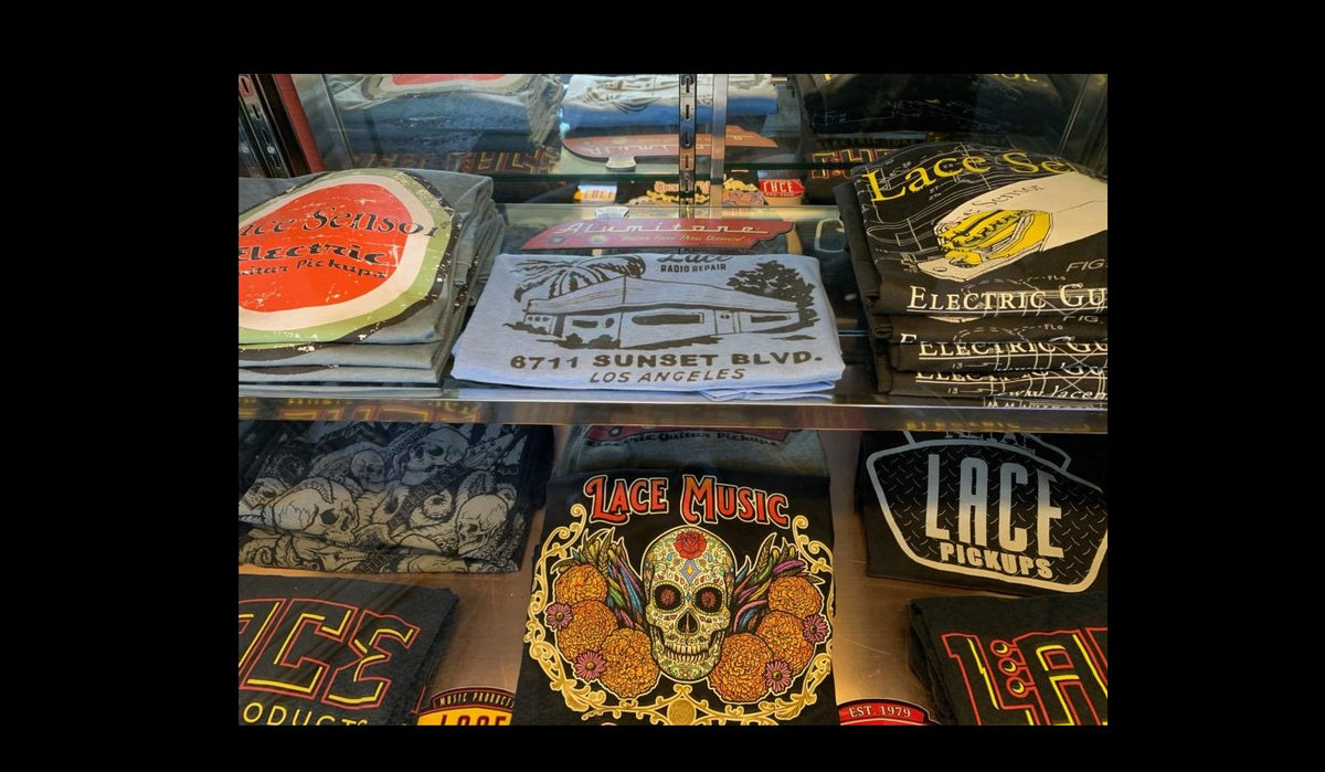 T-Shirts and Accessories – Lace Music Products